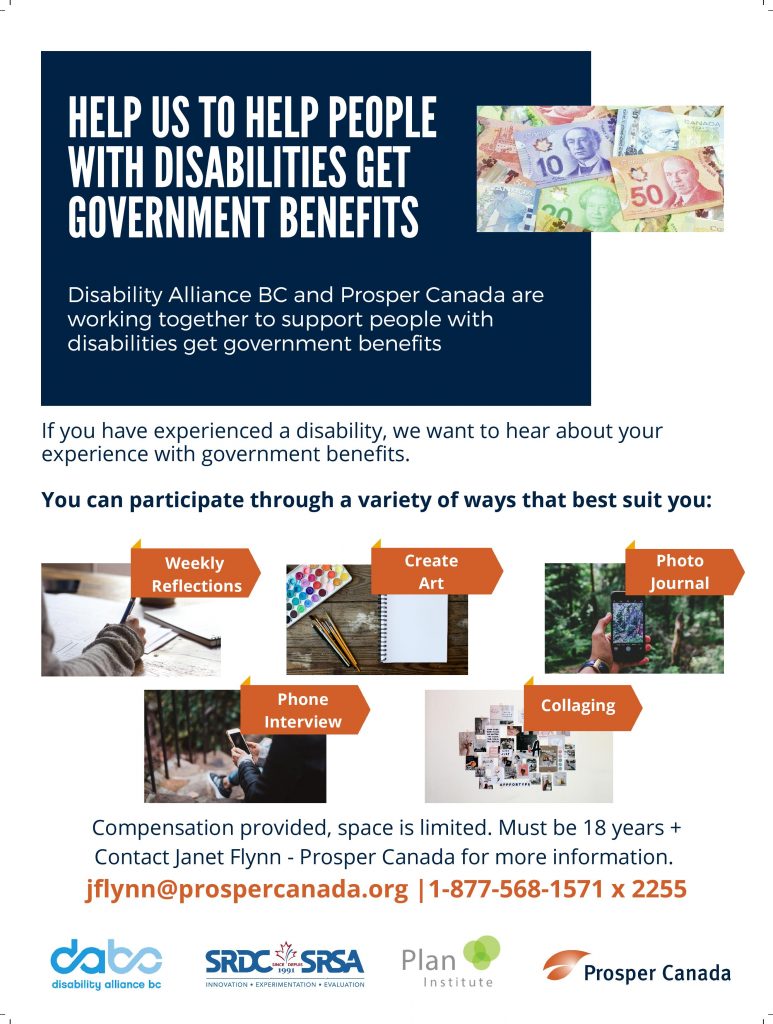 We want to hear about your experience with government disability ...